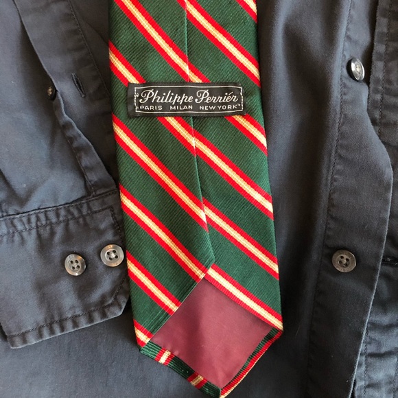 Vintage | Accessories | Vintage Philippe Perrier Tie | Poshmark